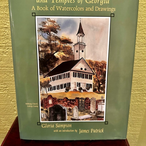 Other | Signed Historic Churches And Temples Of Georgia Gloria Sampson ...